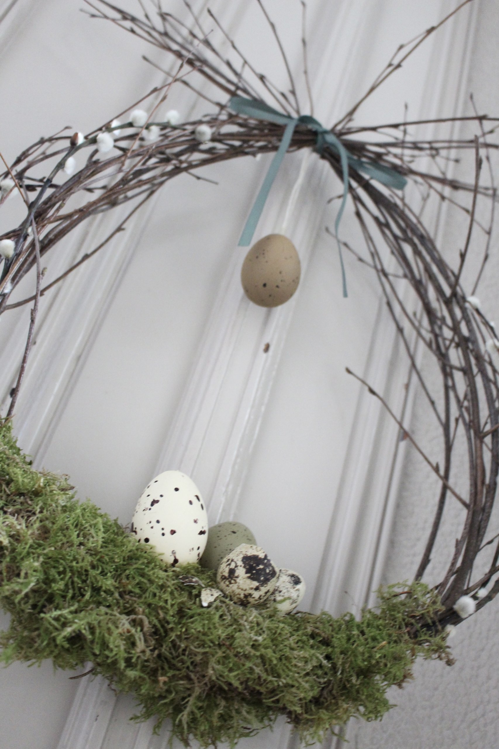 Spannende Türkranz Ostern Modern Bild
