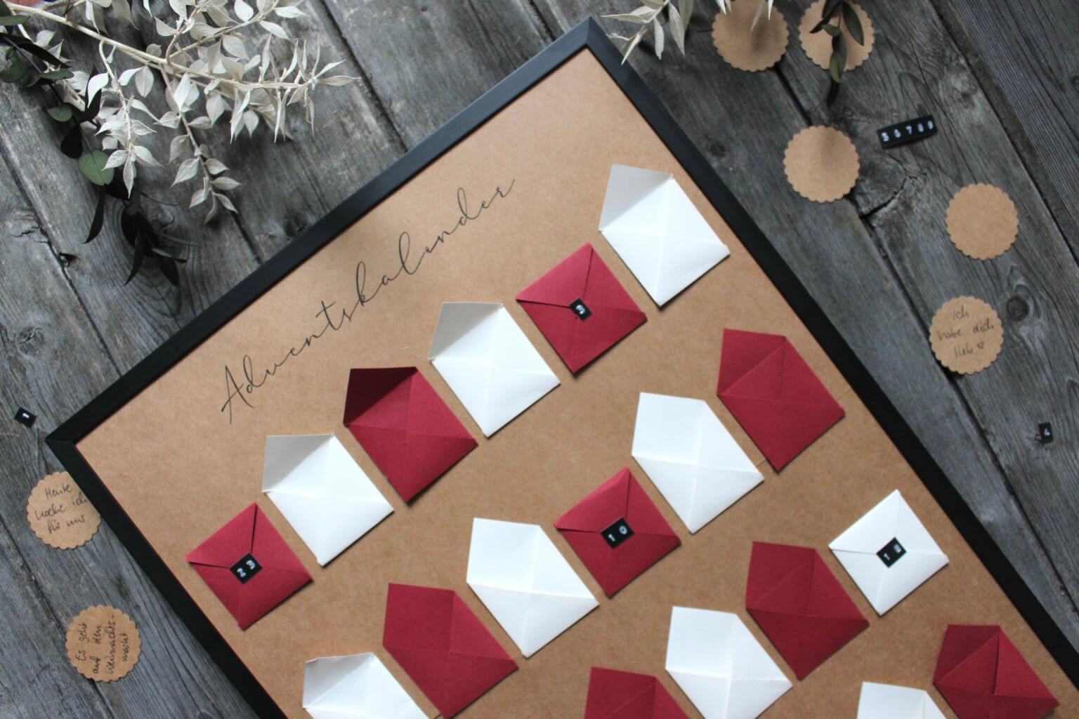 Papierttchen Fr Adventskalender